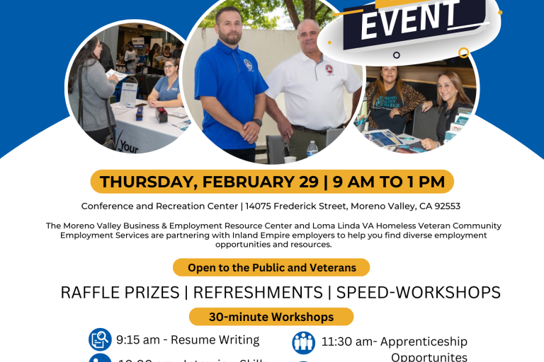 Moreno Valley Regional Job Fair | Riverside County Workforce Development