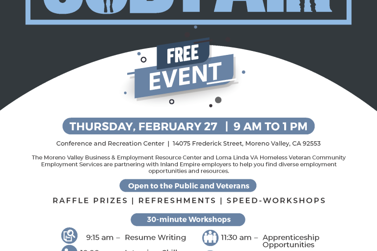 Moreno Valley Job Fair | Riverside County Workforce Development
