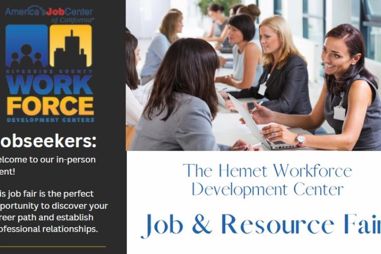 Hemet Job & Resource Fair | Riverside County Workforce Development