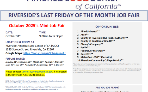 Events | Riverside County Workforce Development