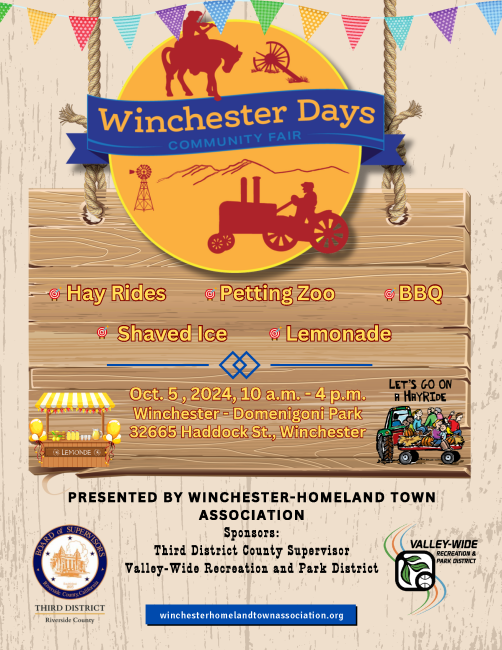 Winchester Days Community Fair | Riverside County Workforce Development