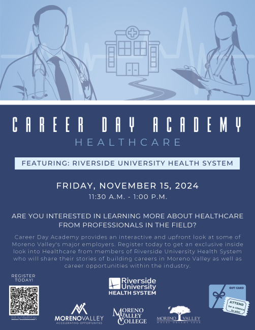 Career Day Academy Healthcare Webinar | Riverside County Workforce ...