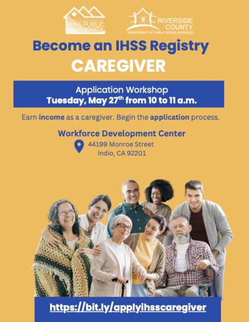 Become an IHSS Registry Caregiver | Riverside County Workforce Development